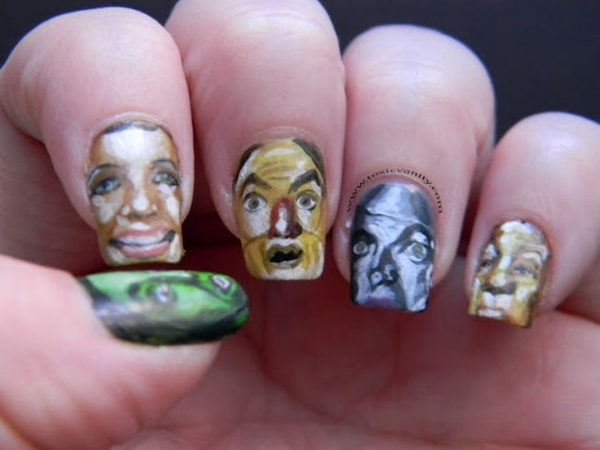 13 Incredible Book-Inspired Nail Art Designs Featuring Popular Books
