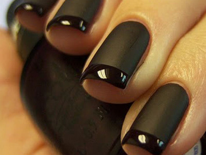 22 Black Nails and Bold Nail Designs