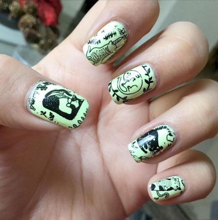 15 Cat Nail Art Designs for the Kitty Lover That You Are