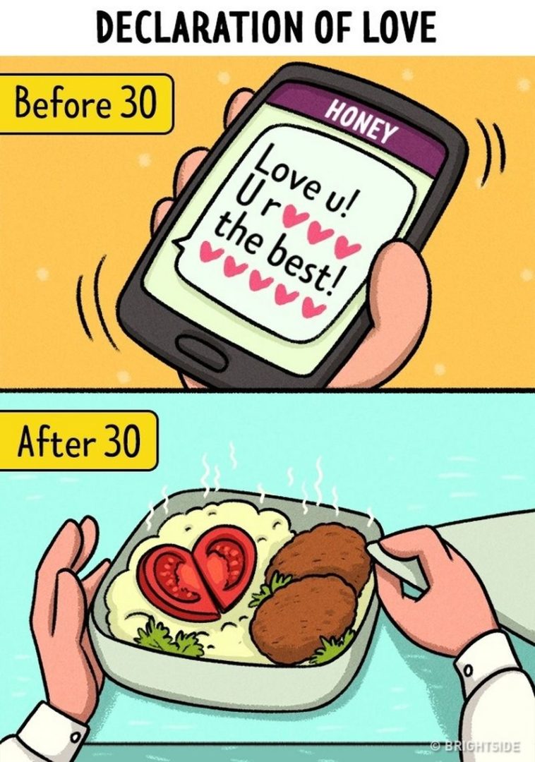 What Love Looks like Before and After 30 Explained in 12 Comics