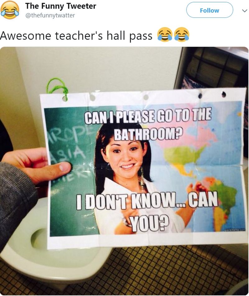 53 Funny Hall Passes to Make You Laugh