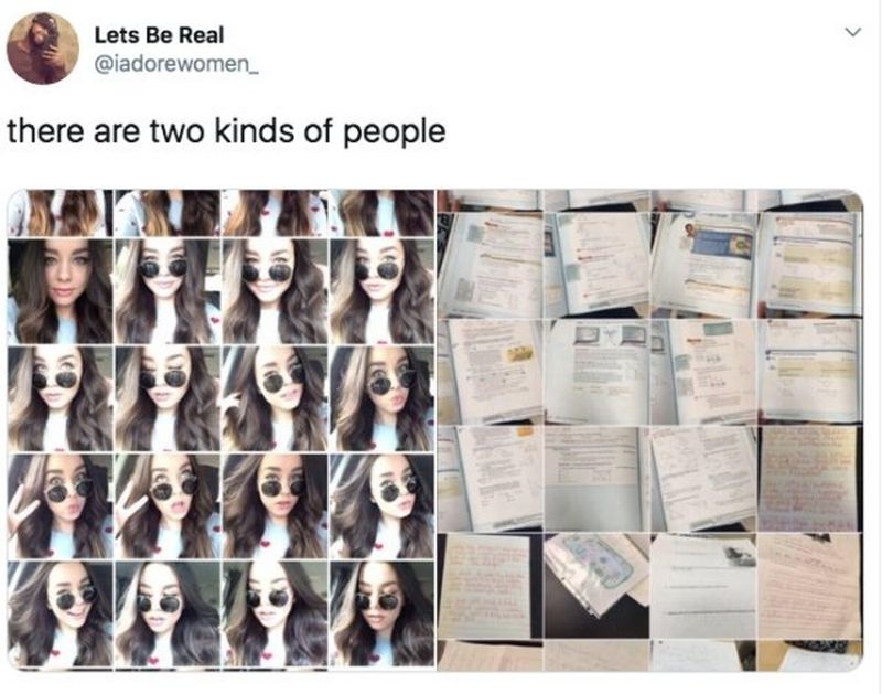 31 Funny Photos - Two Types of People in the World