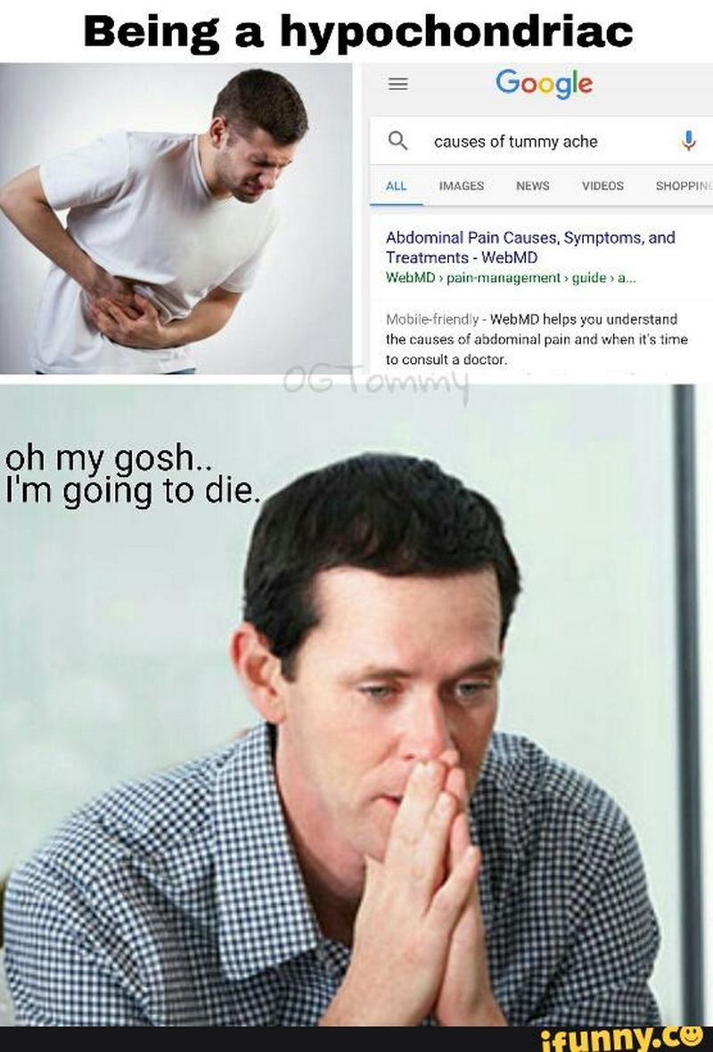 67 Funny Hypochondriac Memes That Prove Laughter Is the Best Medicine