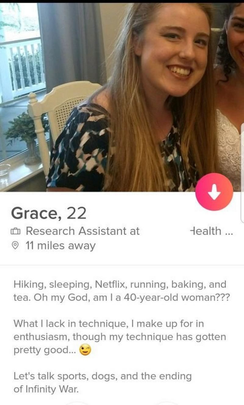 39 Funny Tinder Bios Will Have You Swiping Profiles Right with Laughter