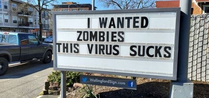 27 Wallingford Signs from Seattle Washington's Funniest Gas Station