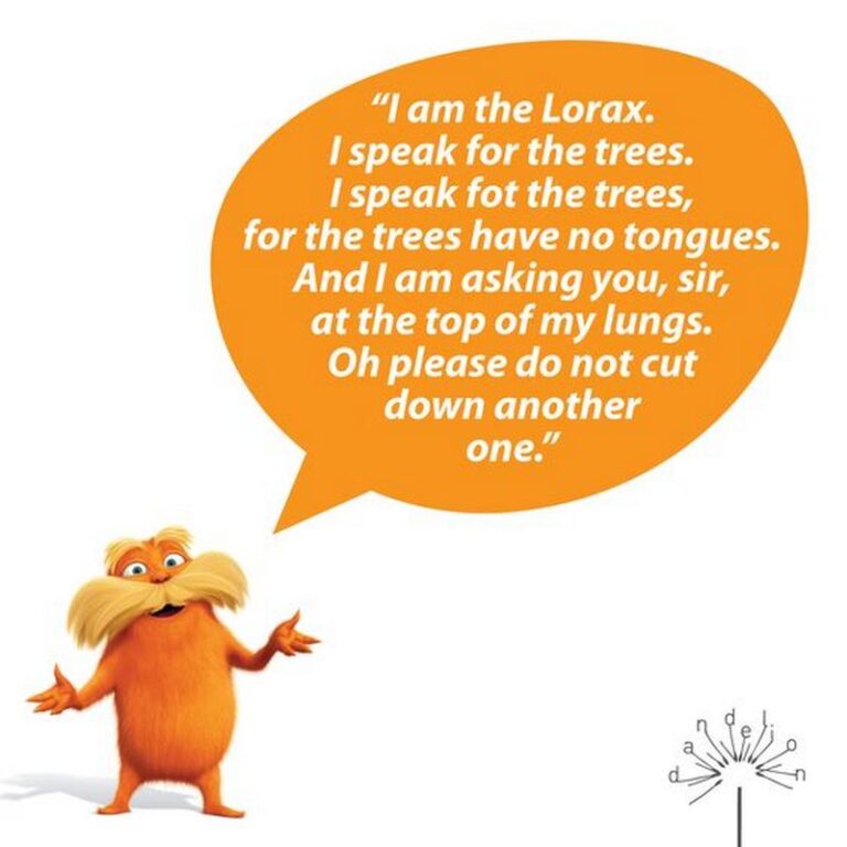 15 Best "The Lorax" Quotes Featuring the Brilliance of Dr. Seuss
