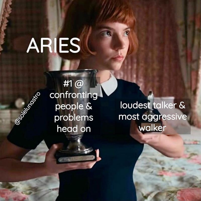 55 Funny Aries Memes | Zodiac Season From March 21 to April 19