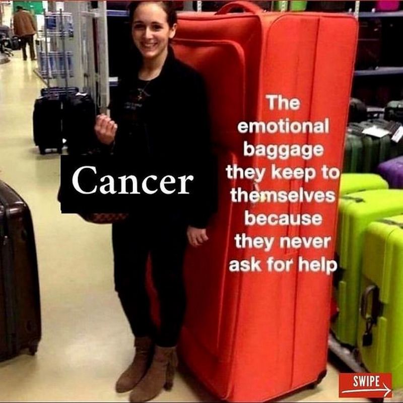 65 Funny Cancer Memes | Zodiac Season From June 21 to July 23