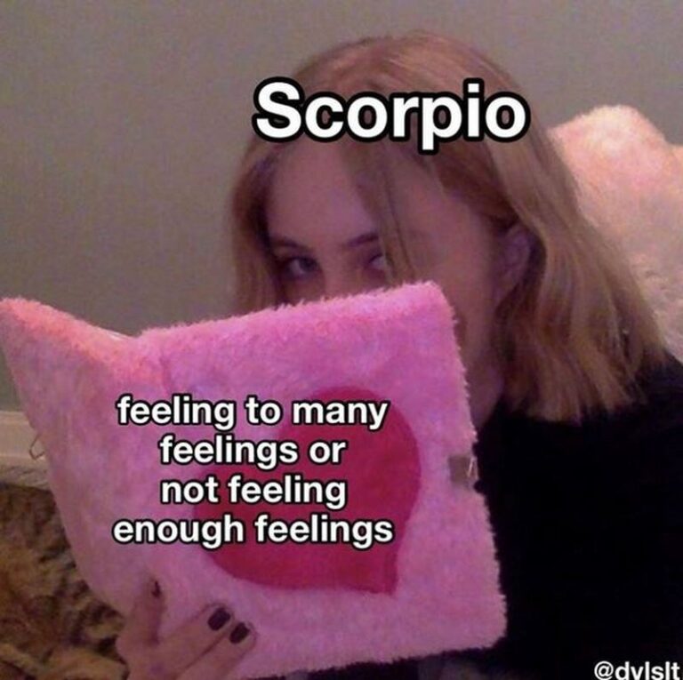 61 Funny Scorpio Memes | Zodiac Season From Oct. 23 to Nov. 22