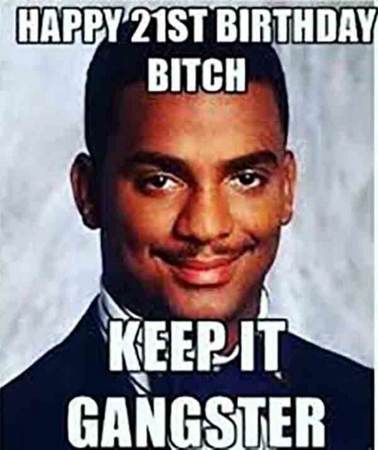 53 Funny Happy 21st Birthday Memes and Images for Him and Her