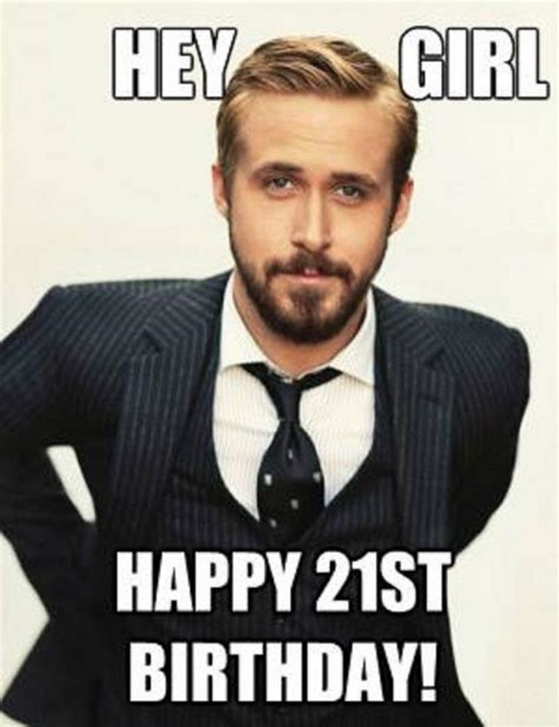 53 Funny Happy 21st Birthday Memes and Images for Him and Her