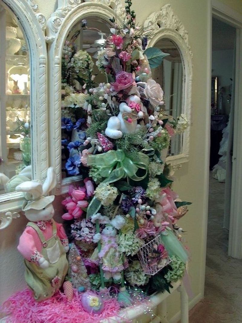 Easter Christmas Tree Decorating Ideas Featuring Cute Ornaments
