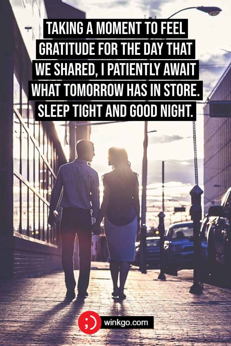 41 Romantic Good Night Love Messages and Images for Him and Her