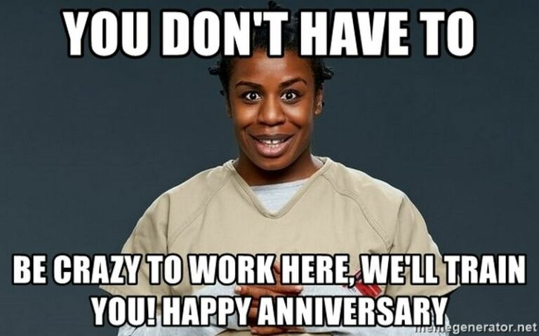 59 Funny Work Anniversary Memes to Make You Laugh at the Office