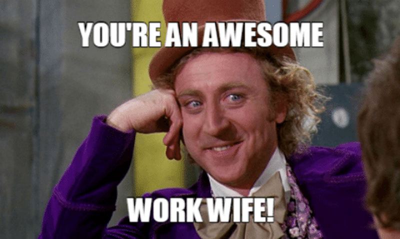 35 Funny Work Wife and Husband Memes