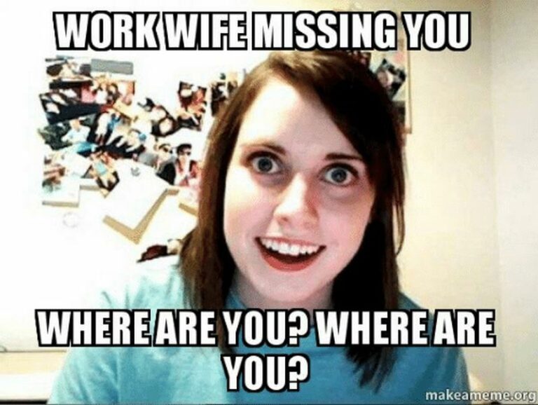 35 Funny Work Wife and Husband Memes