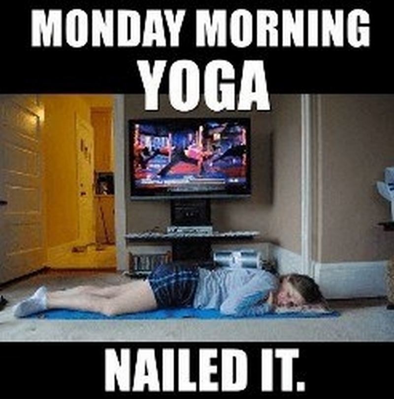 43 Funny Yoga Memes Without the Pants