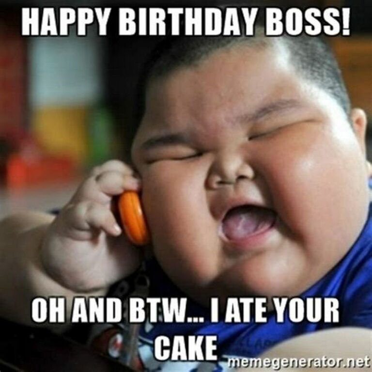 39 Funny Happy Birthday Boss Memes