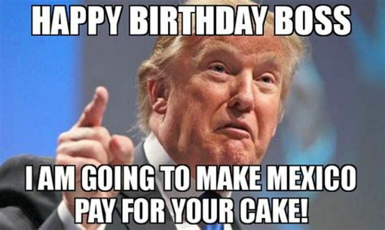 39 Funny Happy Birthday Boss Memes