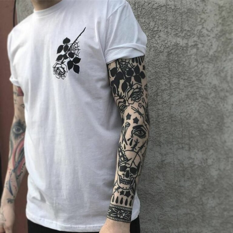 11 Eye-catching Patchwork Tattoos: Inspiration & Ideas