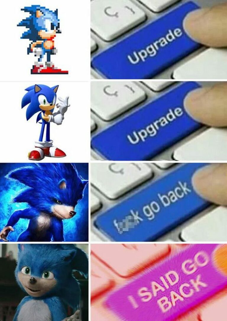 29 Funny Sonic the Hedgehog Memes