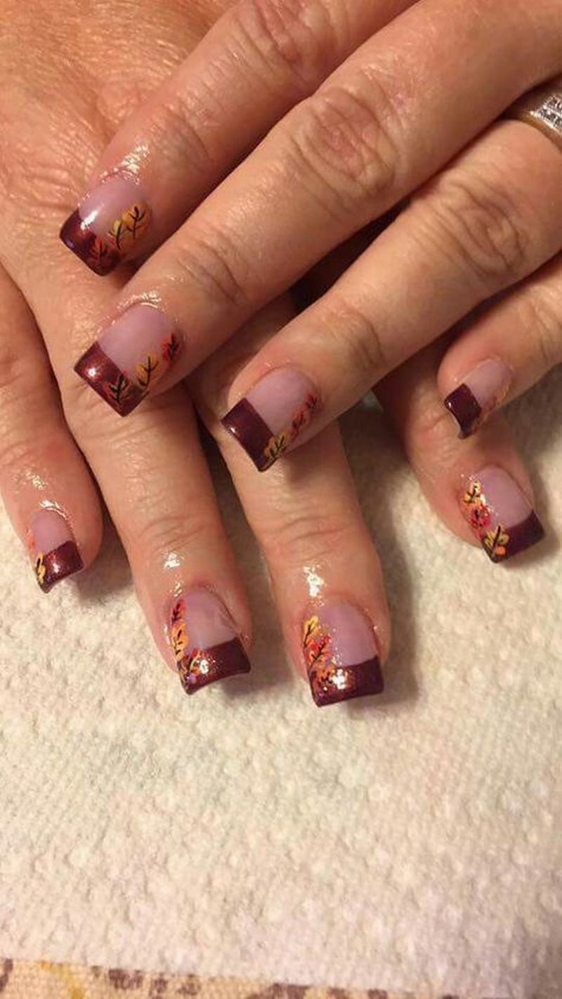 47 Cute Fall Nail Ideas