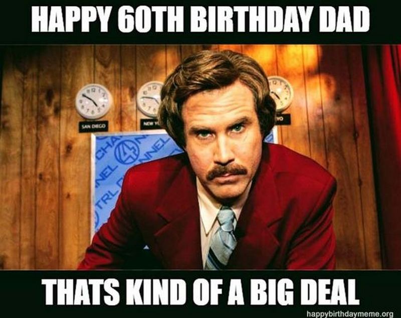 Funny 60th Birthday Memes