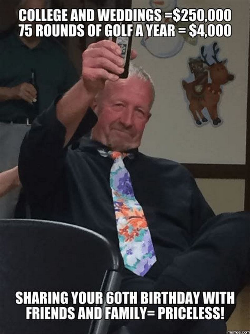 Funny 60th Birthday Memes