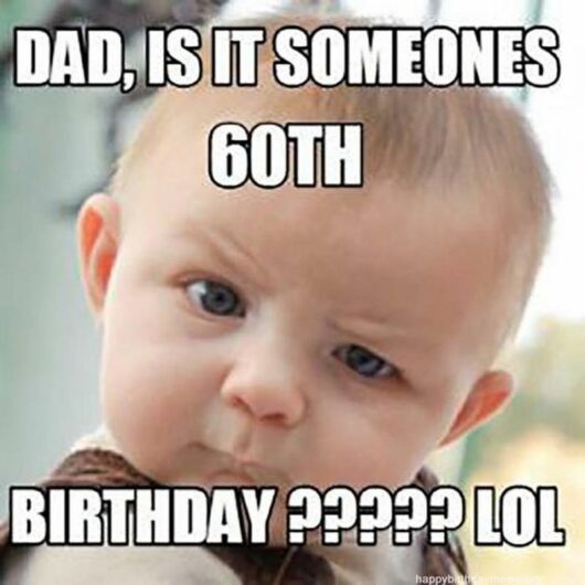 Funny 60th Birthday Memes