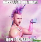 Funny 60th Birthday Memes