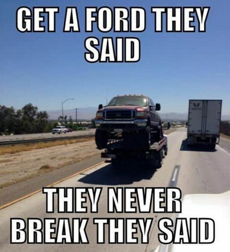 45 Funny Ford Truck and Car Memes