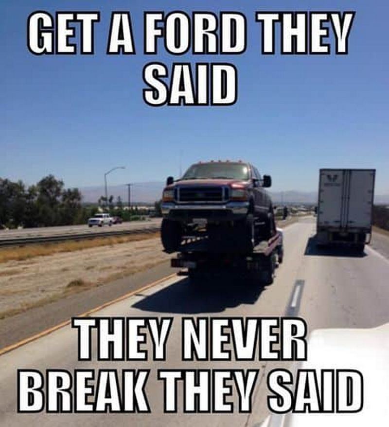 45 Funny Ford Truck and Car Memes