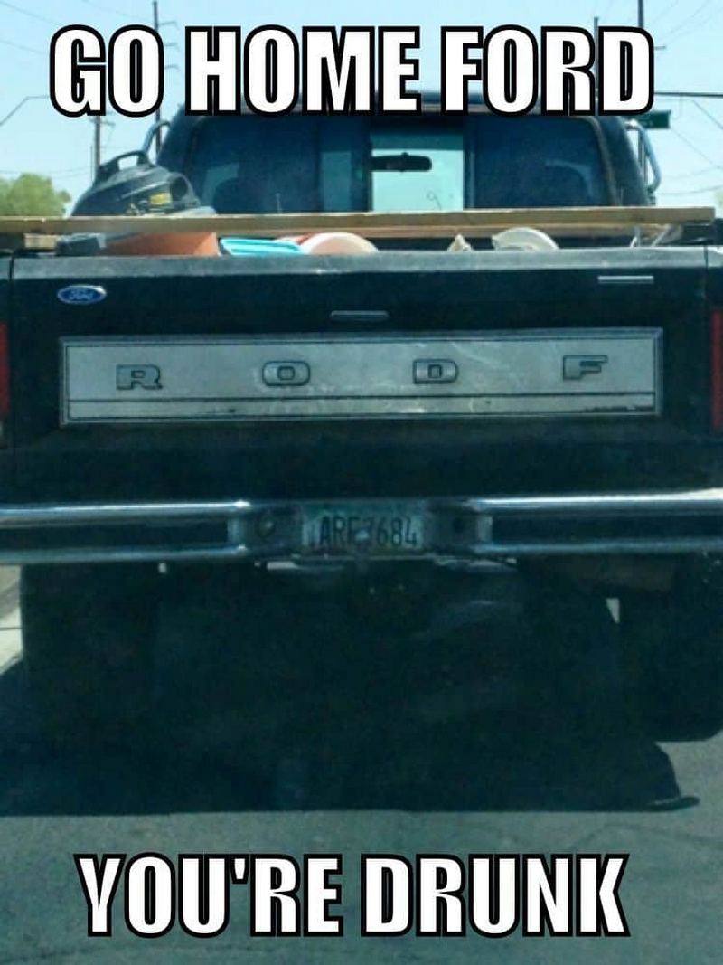 45 Funny Ford Truck and Car Memes