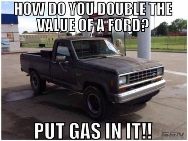 45 Funny Ford Truck and Car Memes