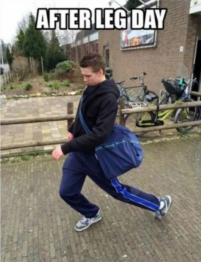55 Funny Leg Day Memes