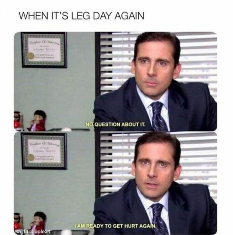 55 Funny Leg Day Memes