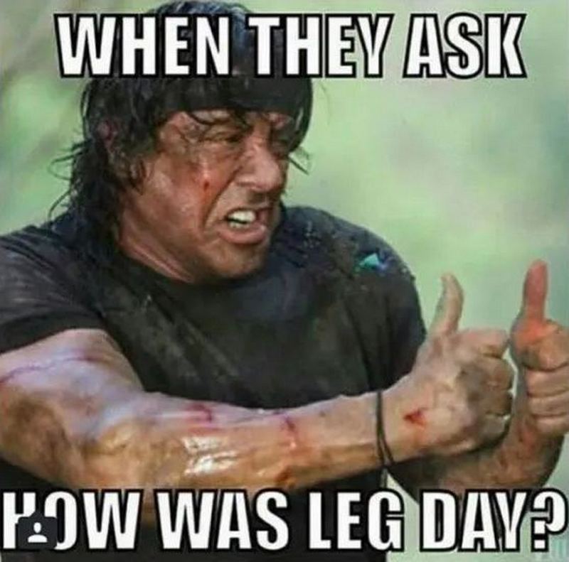 55 Funny Leg Day Memes