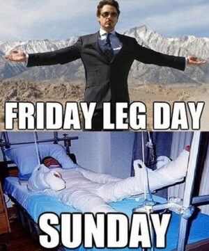 55 Funny Leg Day Memes