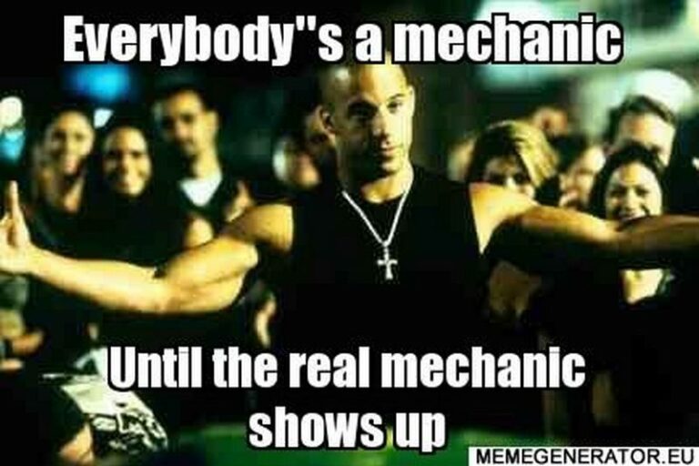 31 Mechanic Memes for a Funny Fix