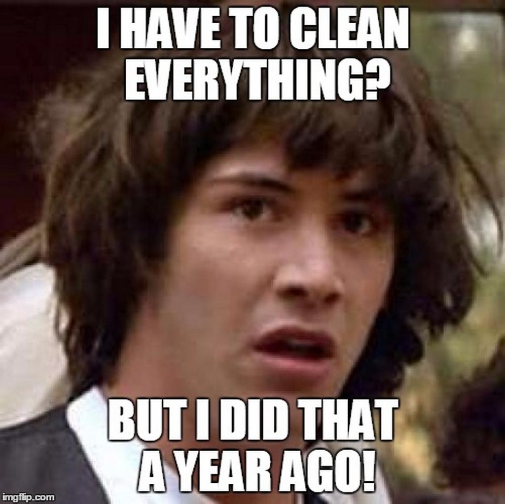 35 Hilarious Cleaning Memes About Tackling Household Chores