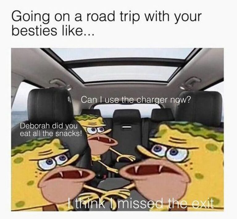 37 Funny Road Trip Memes for a Laughter-Filled Journey